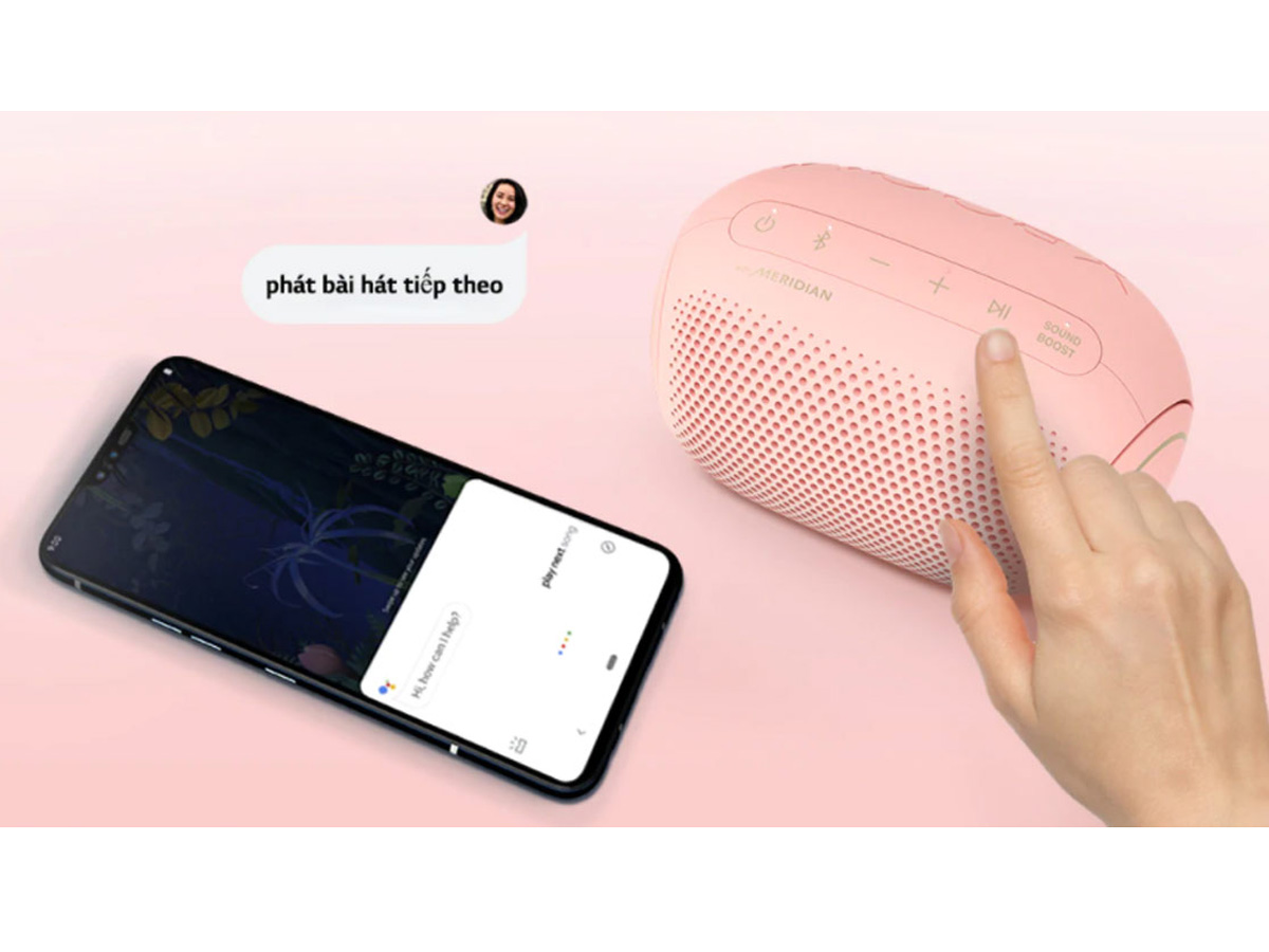 Loa LG bluetooth mini PL2P (Bubble Gum, 5W) - META.vn