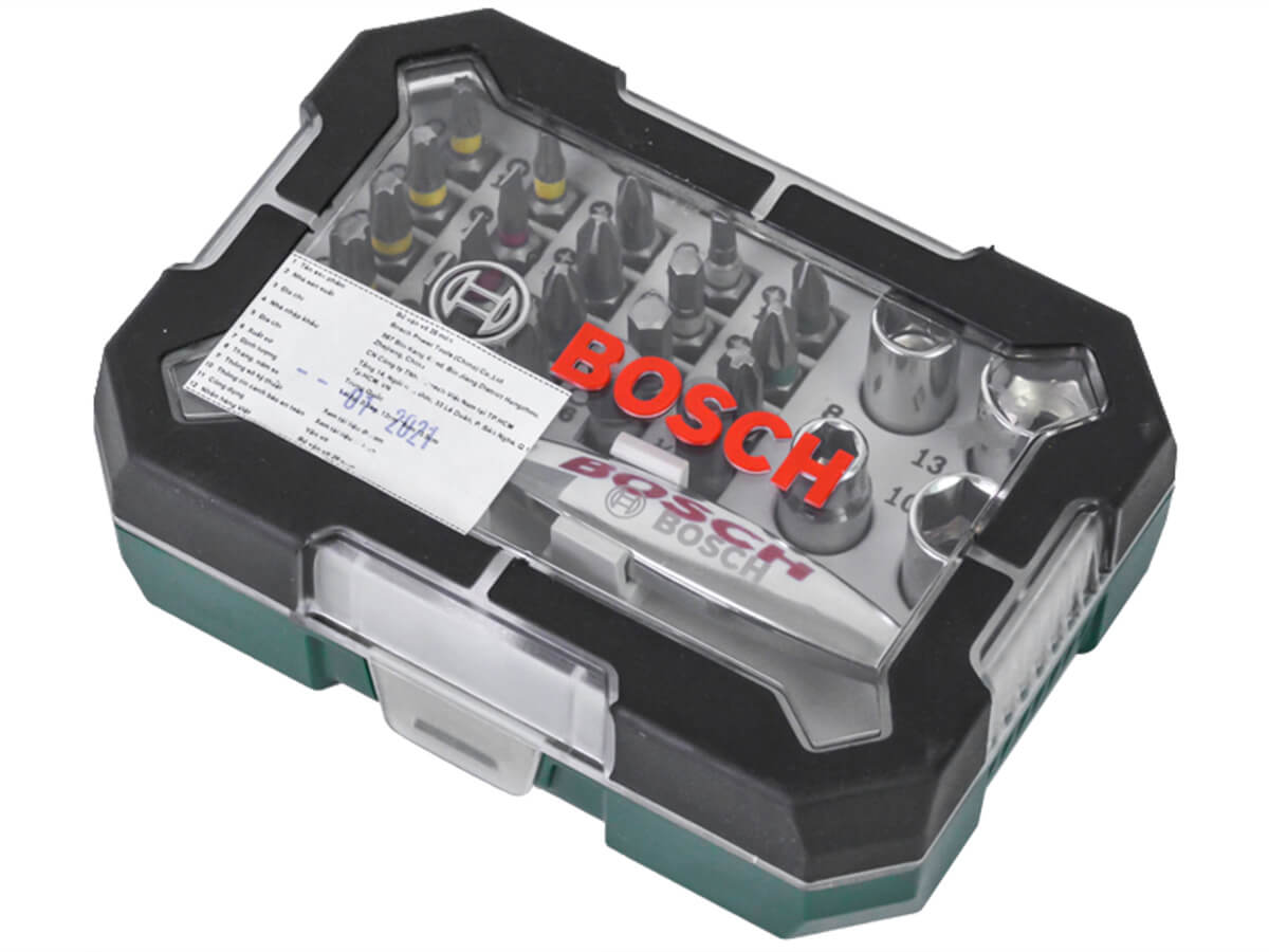 Bộ vặn vít Bosch 26 món 2607017322 - META.vn