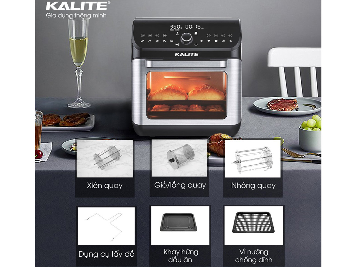 Nồi chiên không dầu Kalite KL-1200 - META.vn
