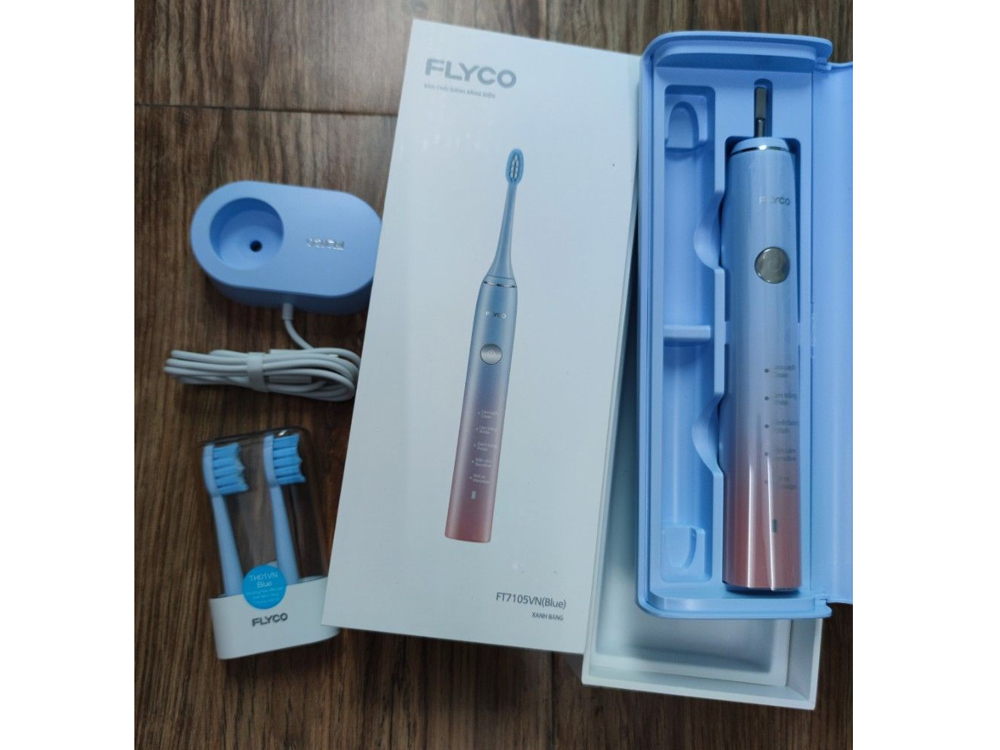 Bàn chải sóng âm điện Flyco FT-7105VN - META.vn