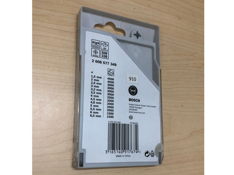 Bộ mũi khoan Bosch HSS PointTeQ 2608577349 (13 mũi 1.5-6.5) - META.vn