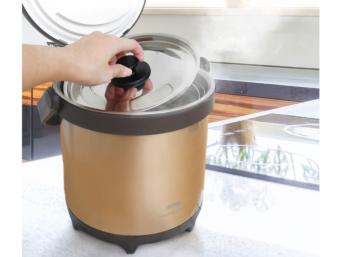 Nồi ủ Thermos TCRA-4500 GL 4.5 lít màu gold - META.vn