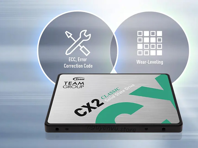 Ổ cứng SSD TeamGroup CX2 256GB 2.5 inch SATA III - META.vn