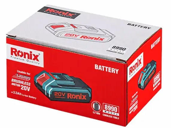 Pin Lion 20V/2.0Ah Ronix 8990 - META.vn