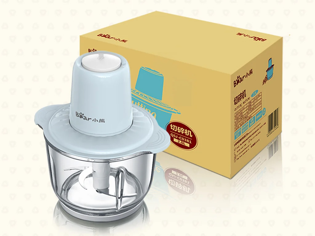 Máy xay thực phẩm đa năng Bear QSJ-C03B1 - META.vn