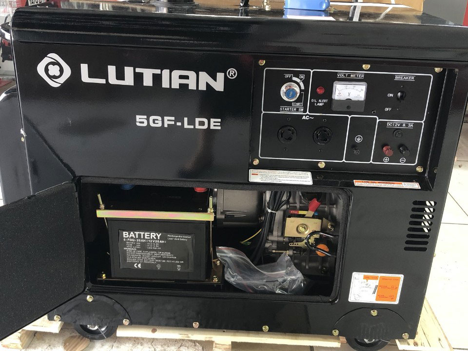 Máy phát điện chạy dầu Lutian 5GF-LDEM3 - META.vn