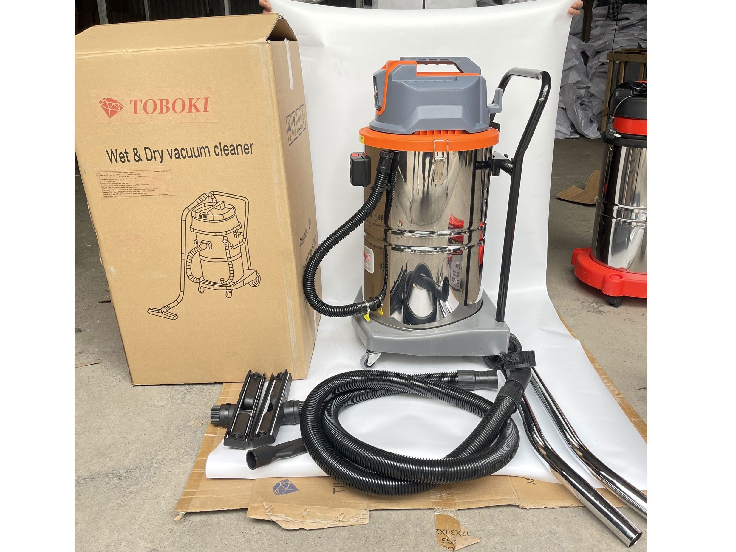 Máy hút bụi Toboki TK 80 lít - META.vn