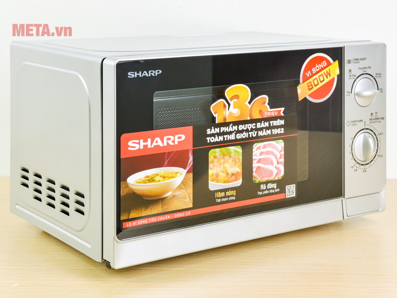 Lò vi sóng Sharp R-202VN-S (20 lít) - META.vn