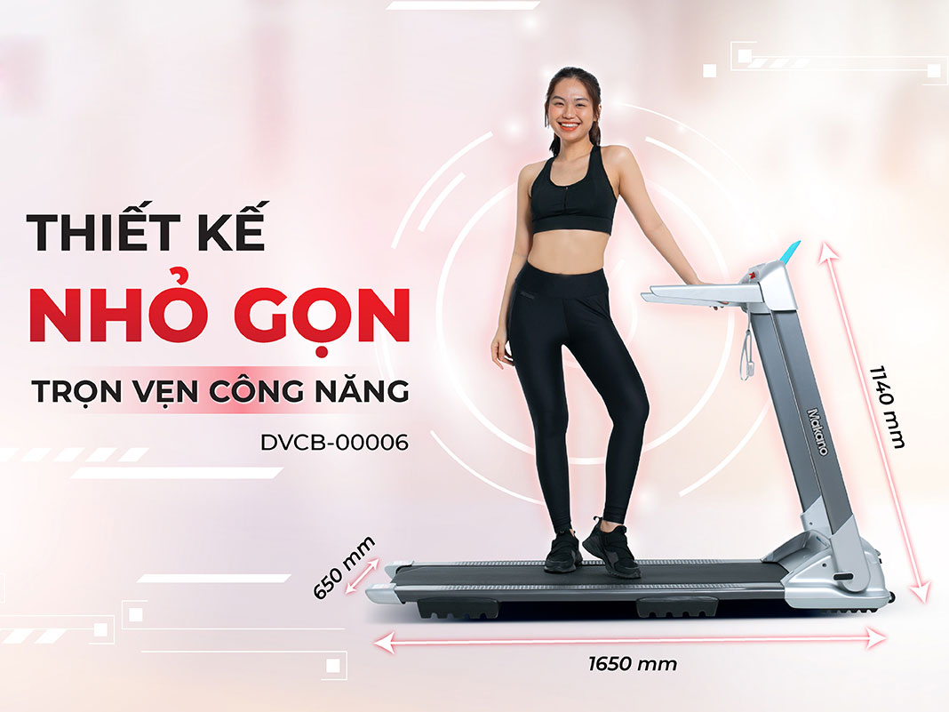 Máy chạy bộ Makano DVCB-00006 - META.vn