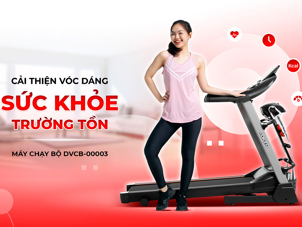 Máy chạy bộ Makano DVCB-00003 - META.vn