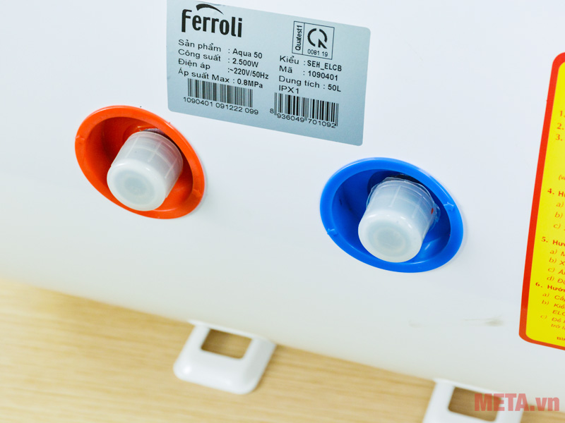 Bình nước nóng Ferroli AQUA STORE E 50L - META.vn