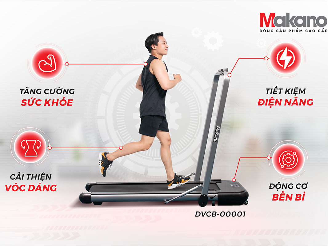 Máy chạy bộ Makano DVCB-00001 - META.vn