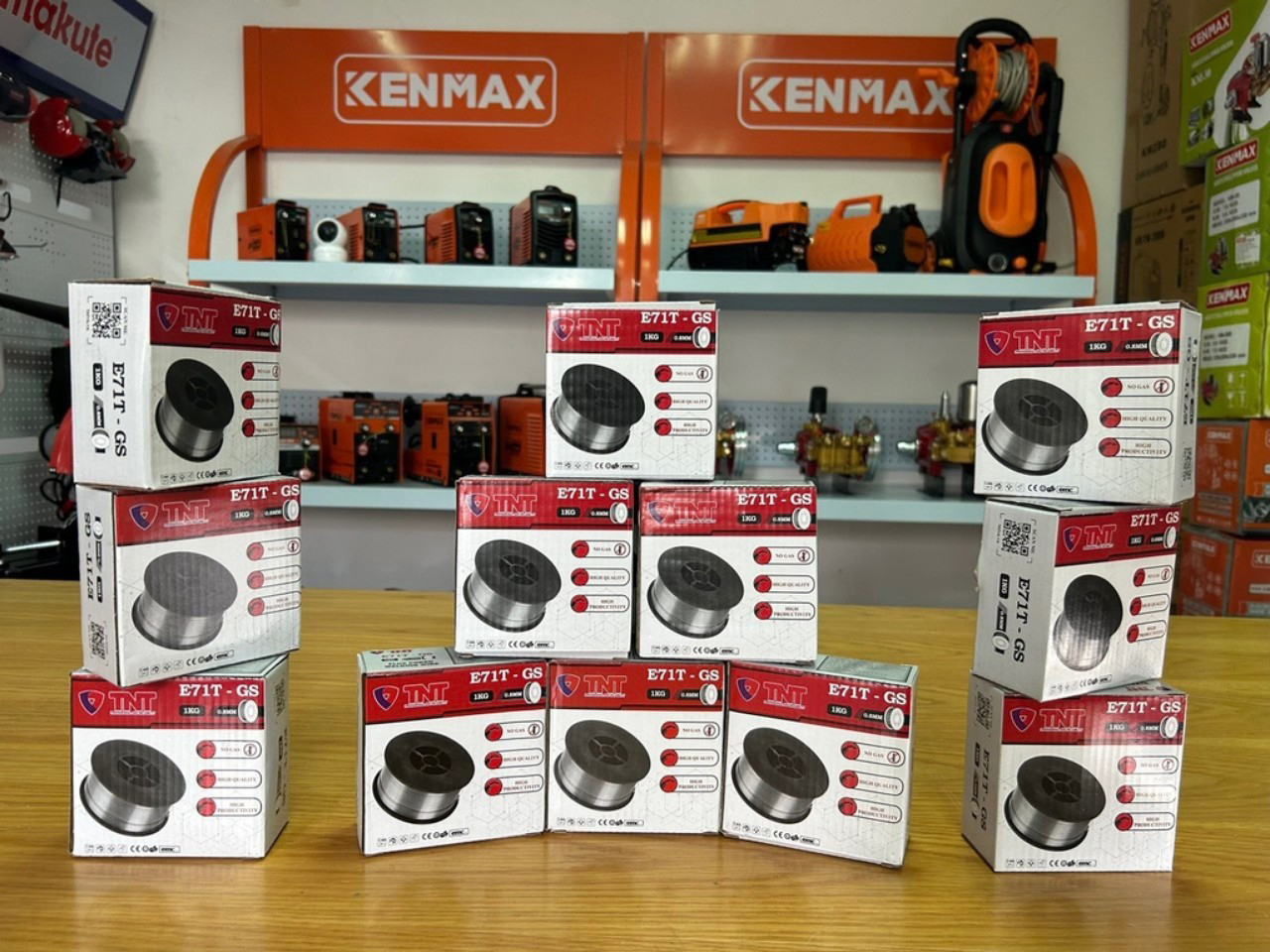 Dây hàn MIG E71T-GS 0.8mm 1kg - META.vn