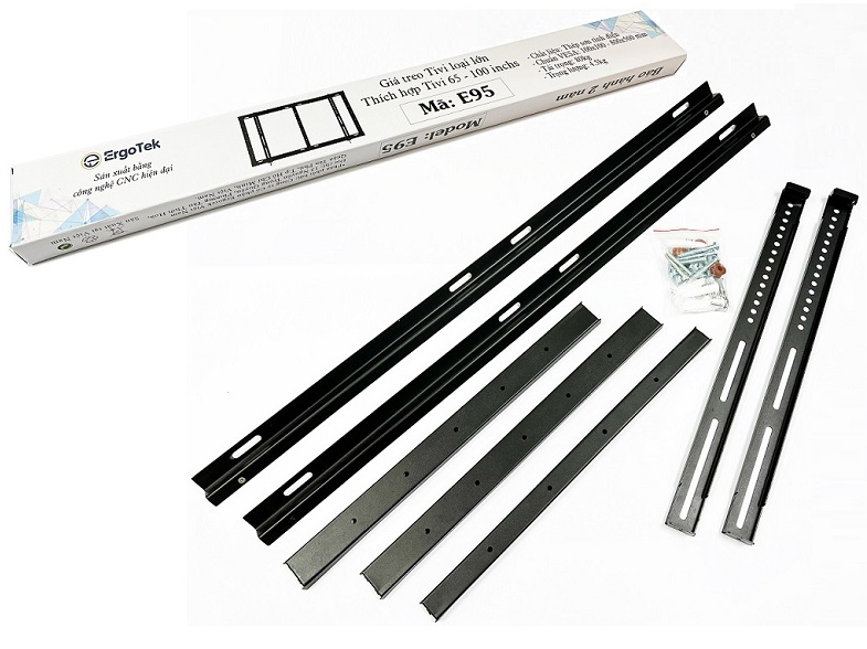 Giá treo tivi sát tường cỡ lớn Ergotek E95 (65 - 100 inch) - META.vn