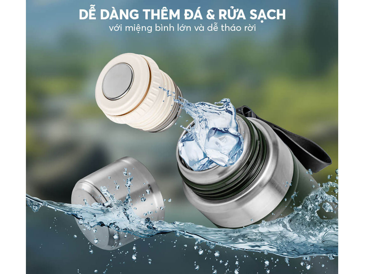 Bình giữ nhiệt inox 316 Elmich EL8311 - 800ml - META.vn