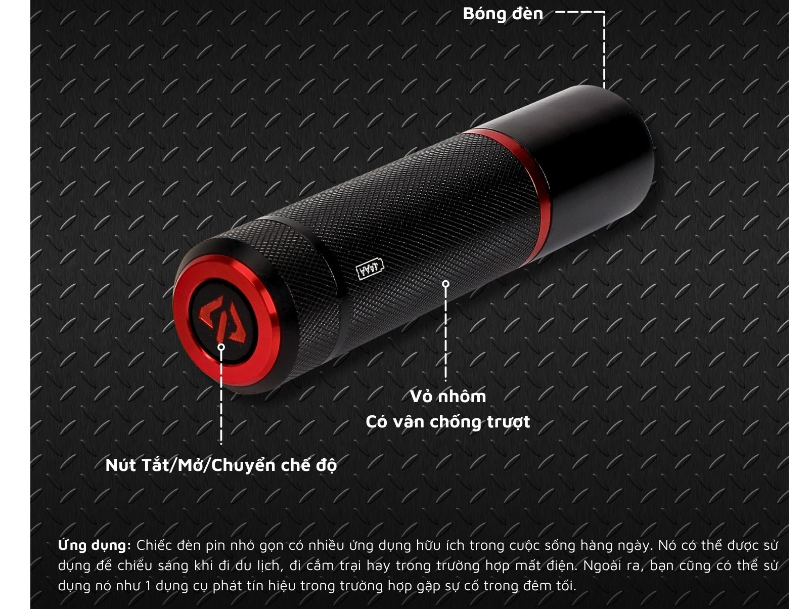 Đèn pin LED 420 Lumen Swiss+Tech ST031005 - META.vn