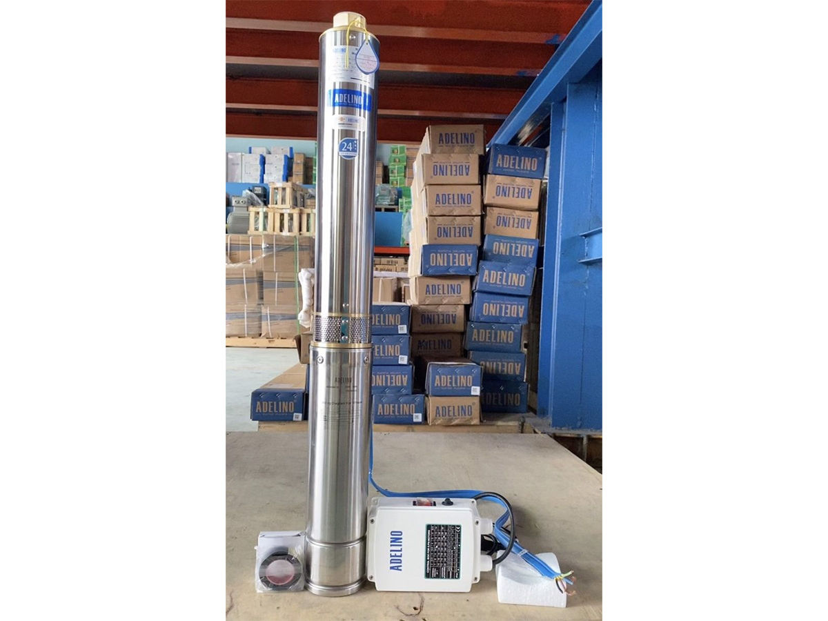 Máy bơm hỏa tiễn 3HP 1 pha 4SAm10/14 - META.vn