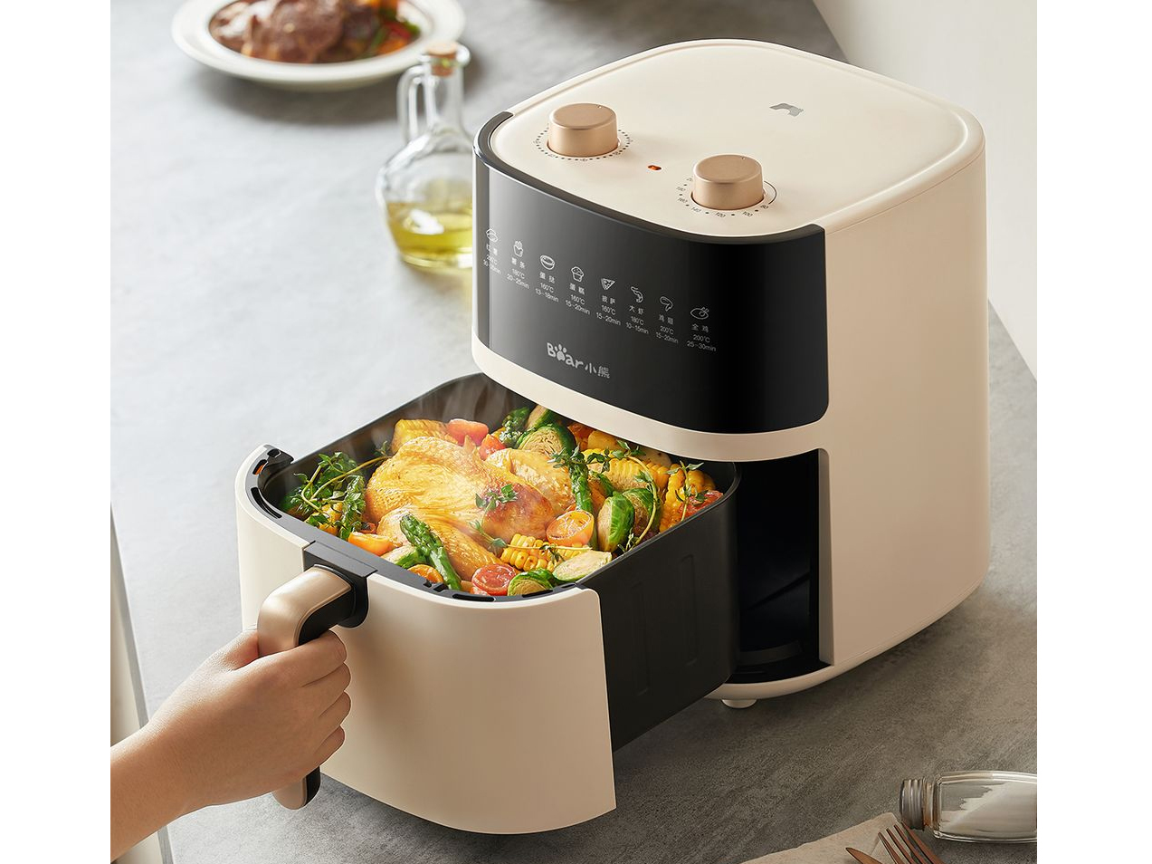 Nồi chiên không dầu Bear QZG-E16E5 - Gia đình công nghệ