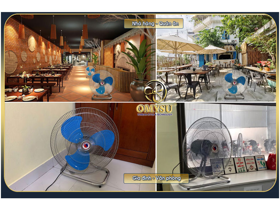 Quạt sàn công nghiệp Omysu FY-50 - META.vn