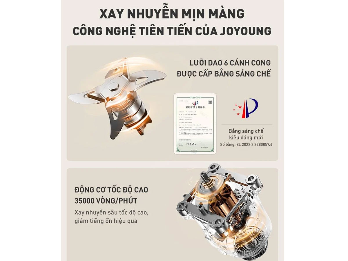 Máy làm sữa hạt Joyoung JHSB-602 1.5 lít - META.vn