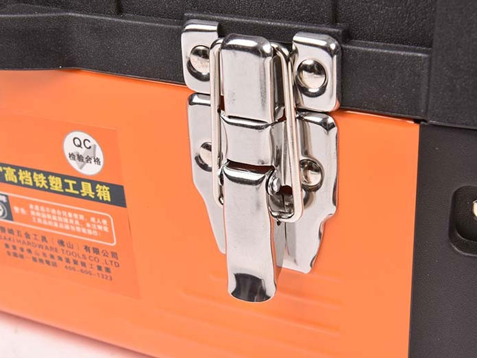 Thùng đồ nghề vỏ nhựa, đáy sắt Asaki AK-9965 - META.vn