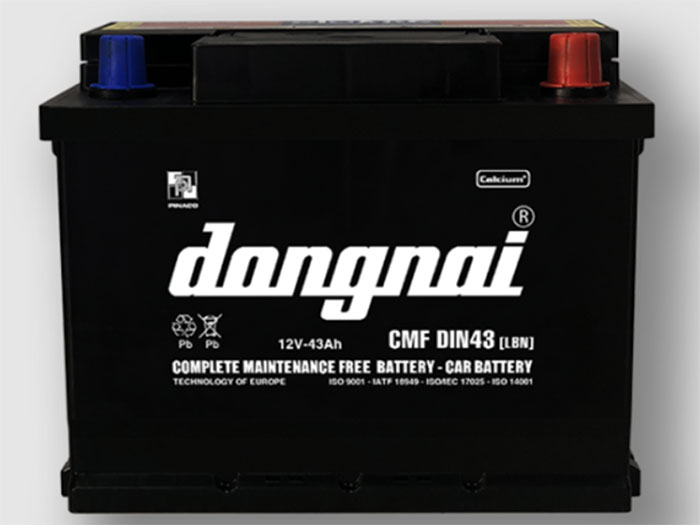 Ắc quy khô Đồng Nai CMF DIN430-LBN (12V - 45AH) - META.vn