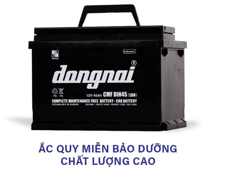 Ắc quy khô Đồng Nai CMF DIN430-LBN (12V - 45AH) - META.vn