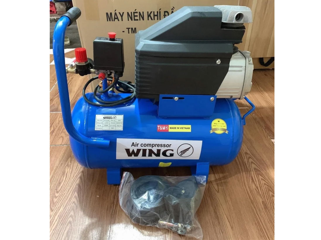 Máy nén khí Wing TM-0.12/8-30L (2.5HP) - META.vn