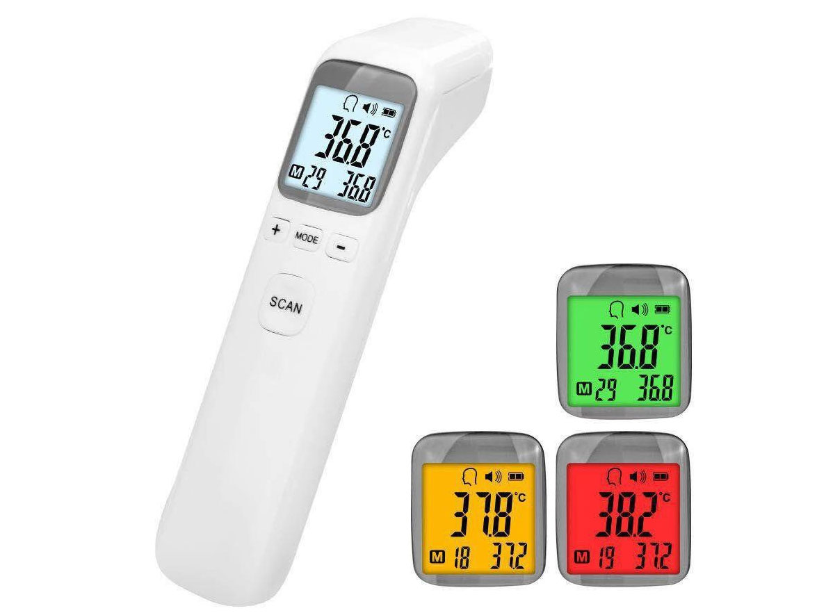 Nhiệt kế điện tử hồng ngoại Oromi CK-T1502 - META.vn