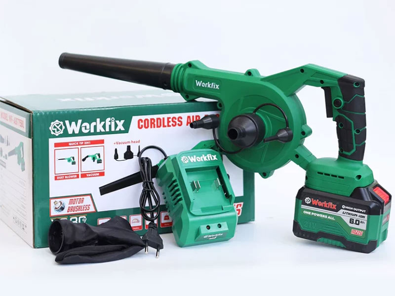 Máy thổi hút bụi pin Workfix WF-AB775BL - META.vn
