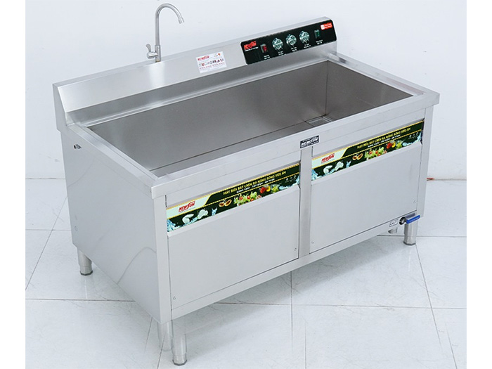 Máy rửa bát siêu âm chậu đơn NewSun NS-1500 - META.vn