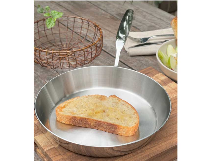 Chảo inox 316 liền khối 5-ply Premium 20cm Kaiyo KIP-3772 - META.vn