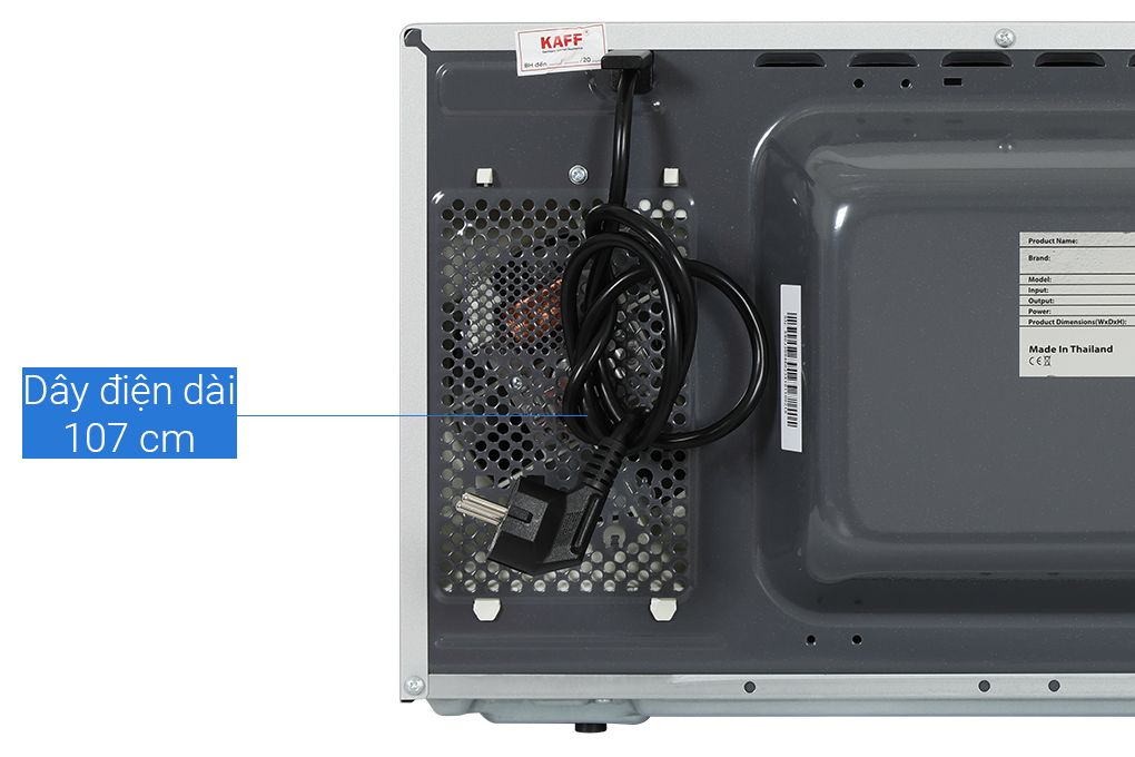 Lò vi sóng Kaff KF-EM036ALM - 36 lít - META.vn