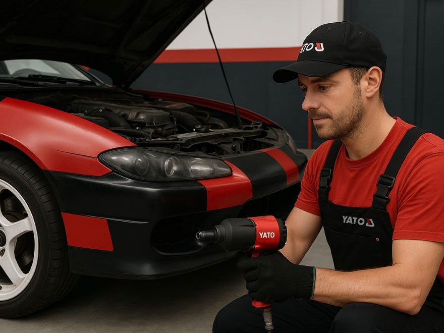 Súng bắn bu lông 1/2 inch 1.800Nm vỏ Composite Yato YT-09546 - META.vn