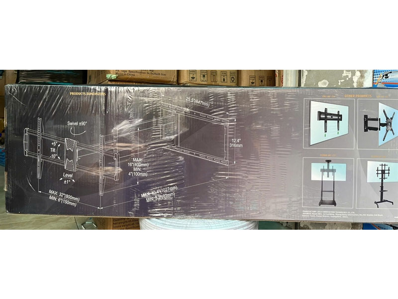 Khung treo TV xoay 90 độ ErgoTek E900 (47 - 90 inch) - META.vn