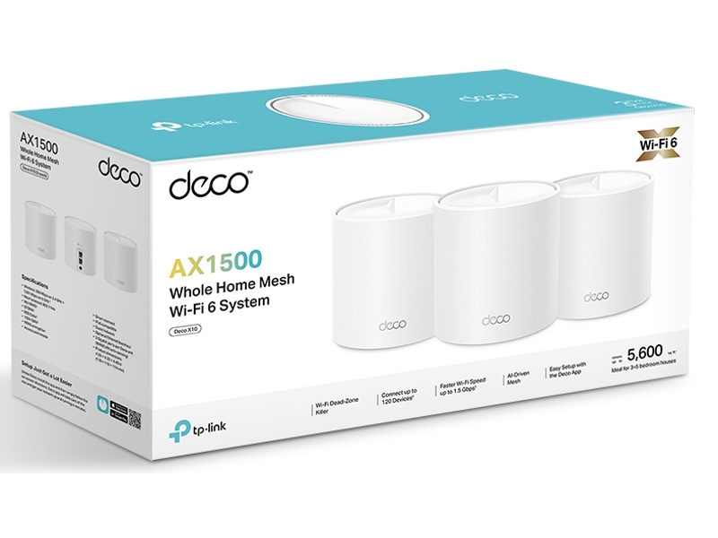 Hệ thống Mesh Wifi 6 Deco X10 - META.vn