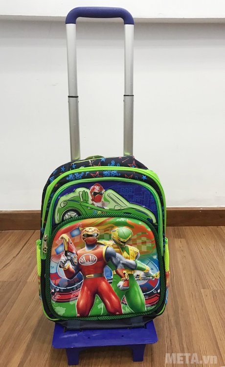 Balo cấp 1 có cần kéo Hami BL296 - Siêu nhân - META.vn