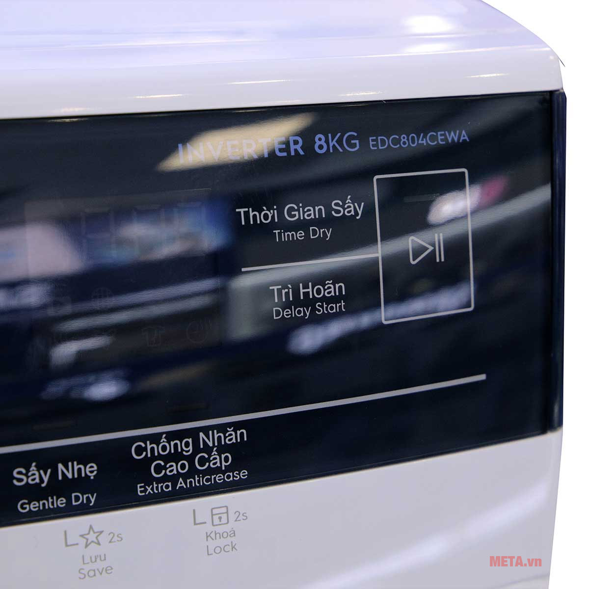 Máy sấy ngưng tụ Electrolux 8Kg EDC804CEWA - META.vn