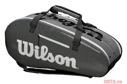 Túi tennis Wilson Super Tour 2 Comp Large Black WRZ843909 - META.vn