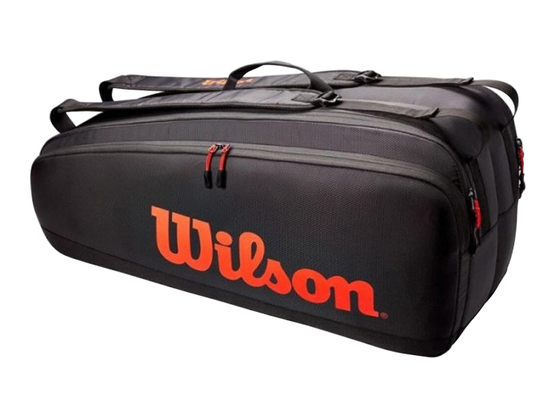 Túi tennis Wilson Tour 6PK Red/Black (WR8011301001) - META.vn