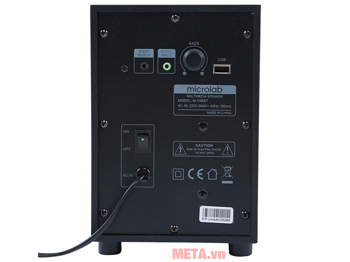 Loa Bluetooth Microlab M108-BT - META.vn