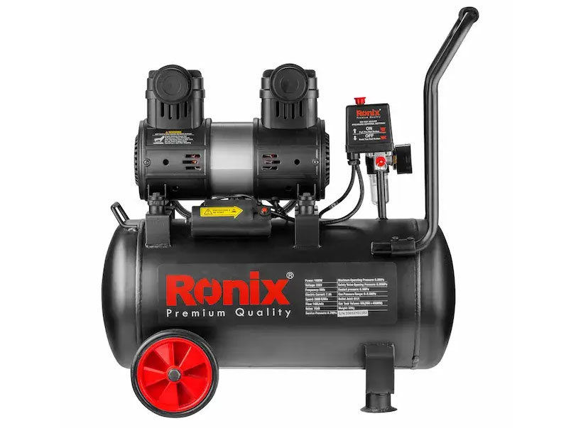 Máy nén khí giảm âm không dầu 50 lít Ronix RC-5012 - META.vn