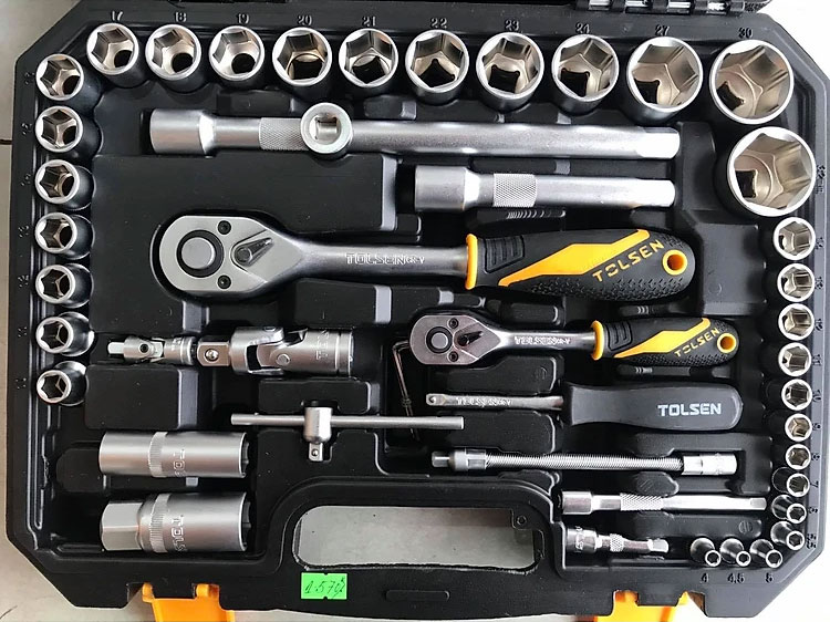 Bộ tuýp 94 chi tiết Tolsen 15145 - META.vn