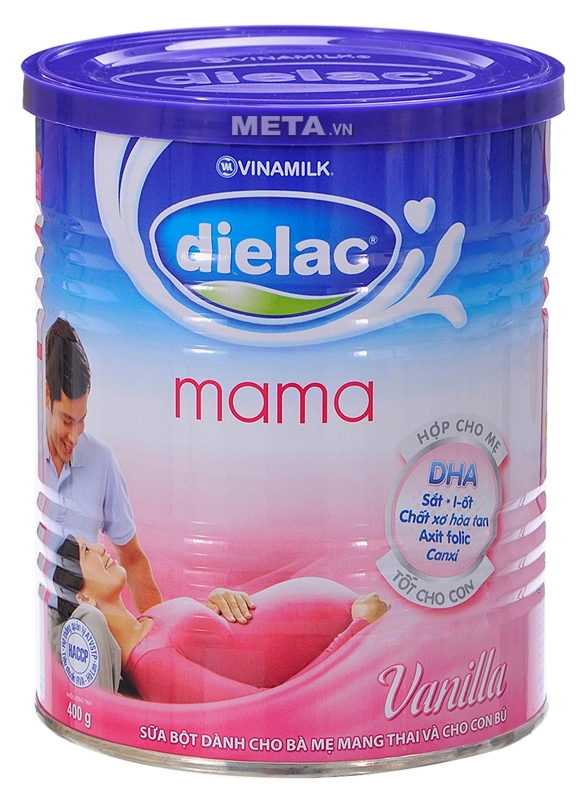 Sữa bột Dielac Mama - Lon 400g - META.vn