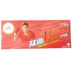 Bóng bàn Double Fish V40+ 3 sao (10 quả/hộp) - META.vn